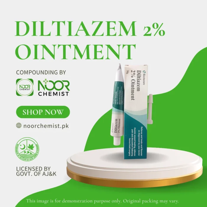 Diltiazem 2% Ointment Compounding by Noor Chemist