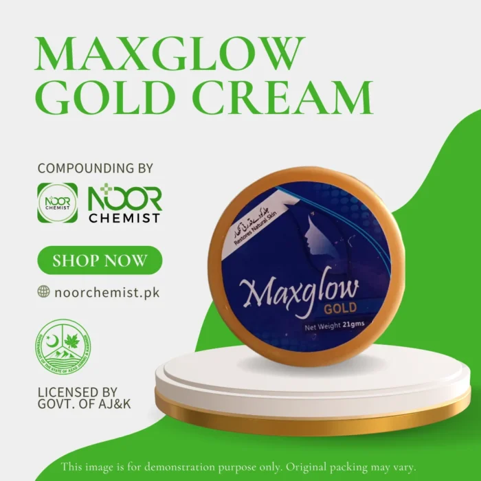Maxglow Gold Cream Compounding by Noor Chemist
